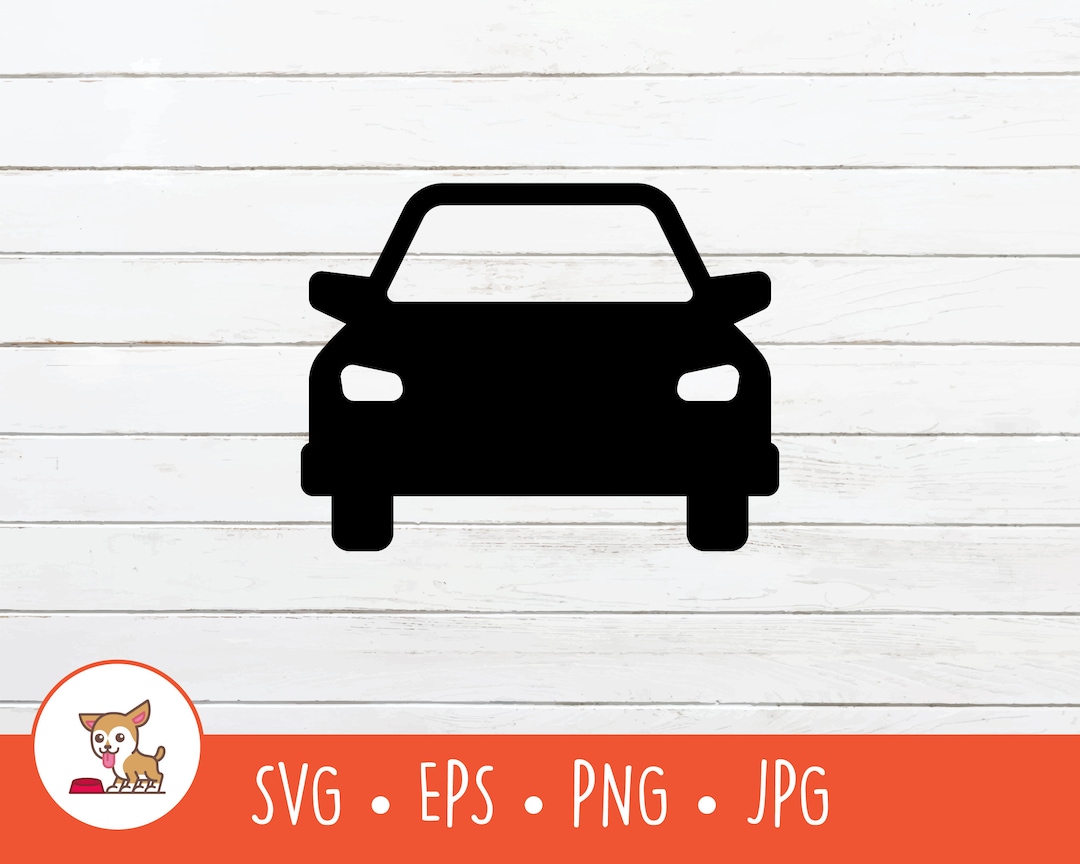 Car SVG, Car Clipart, Vector Car Cut File for Cricut, PNG, EPS, Instant ...
