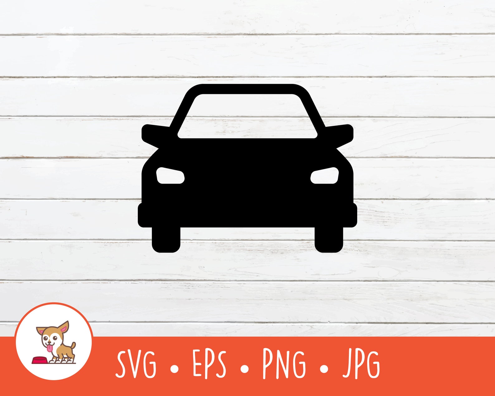 Car SVG, Car Clipart, Vector Car Cut File for Cricut, PNG, EPS, Instant ...