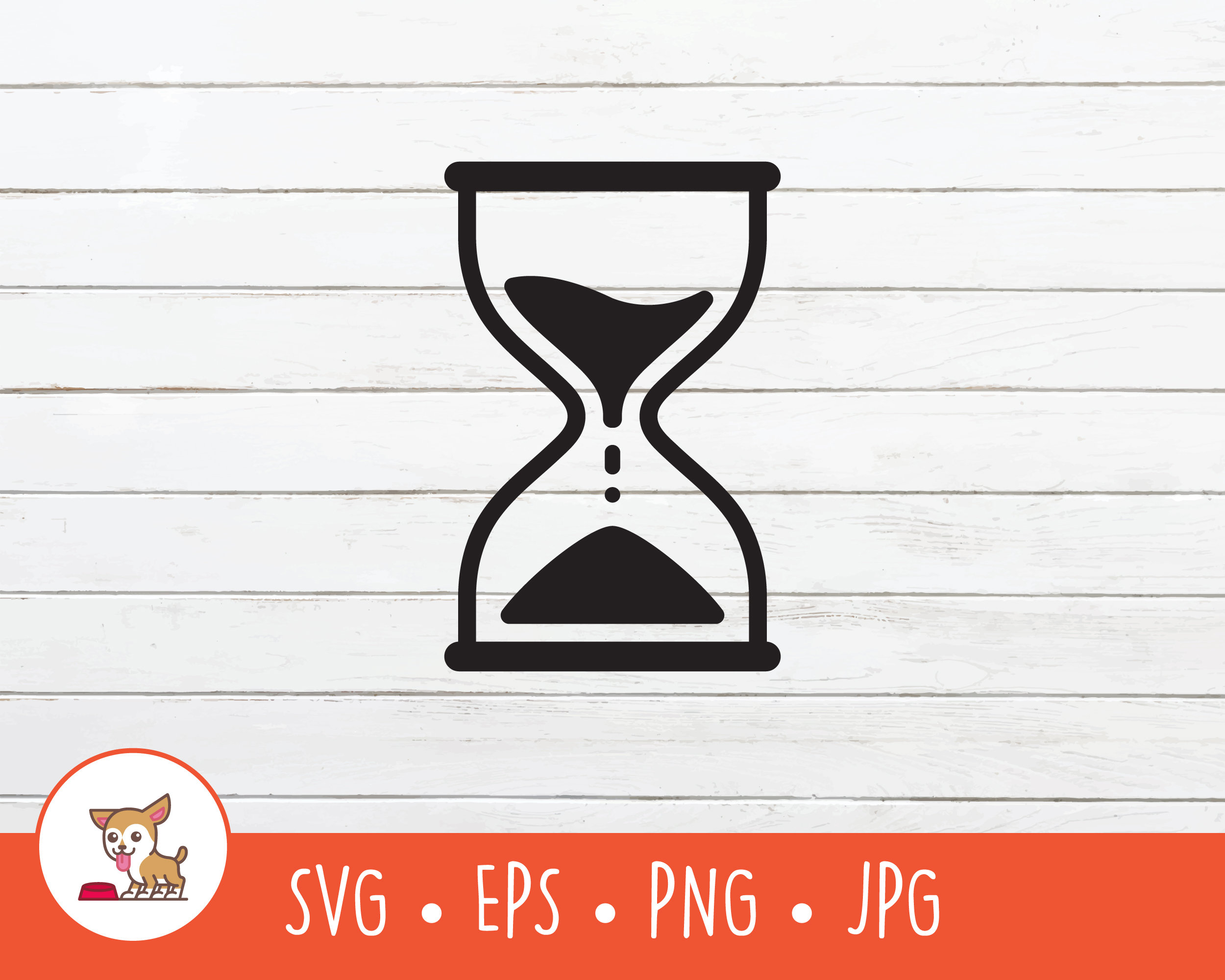 Hourglass SVG, Hourglass Clipart, Vector Hourglass Cut File for Cricut ...