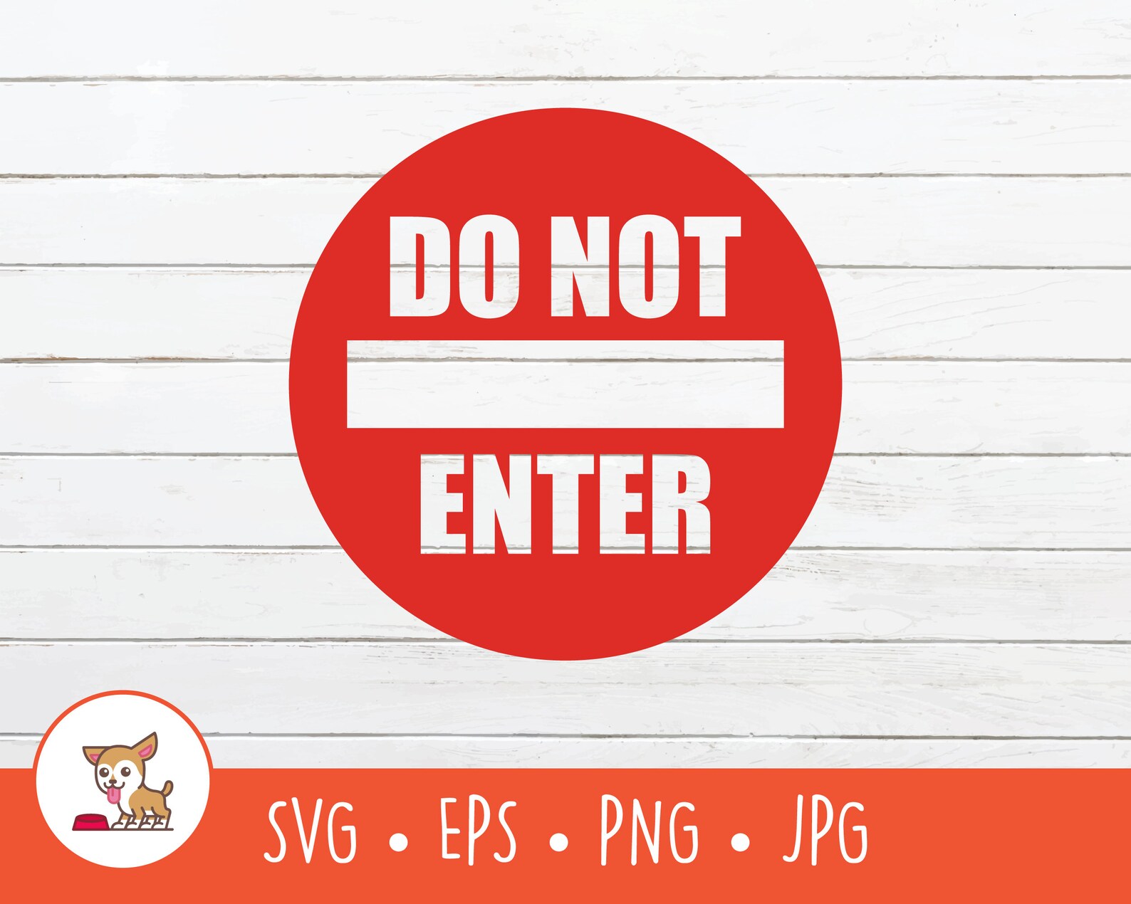 Do Not Enter Sign SVG, Do Not Enter Sign Clipart, Vector Do Not Enter ...