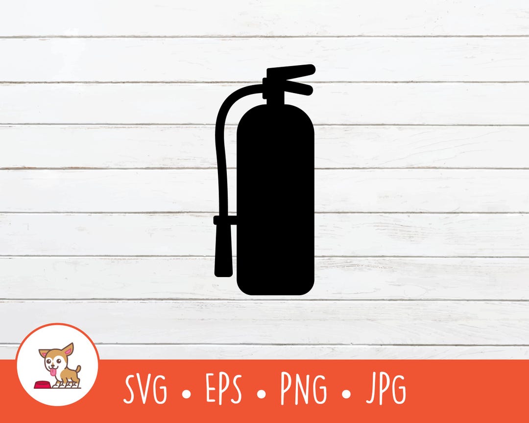Fire Extinguisher SVG, Fire Extinguisher Clipart, Vector Fire ...
