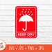 Keep Dry Label SVG, Keep Dry Sign Clipart, Vector Keep Dry Symbol Cut ...