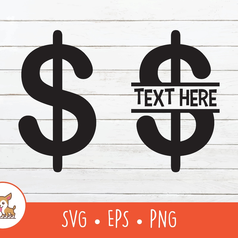 Dollar Sign Svg - Etsy