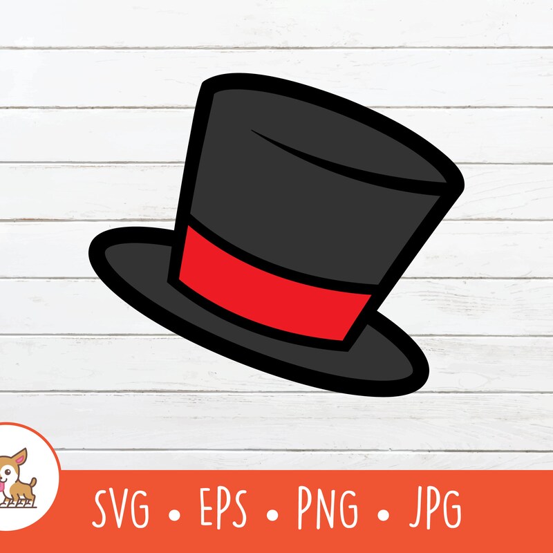 Top Hat Svg - Etsy