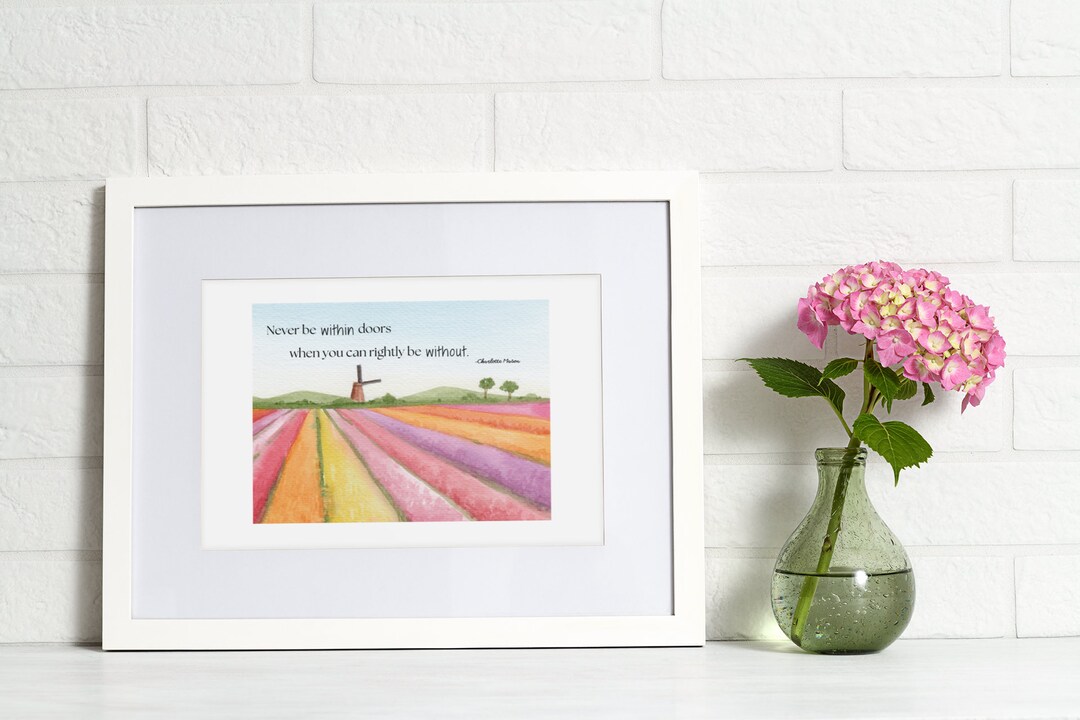 Charlotte Mason Quote Art Print, Homeschool Classroom Decor ...