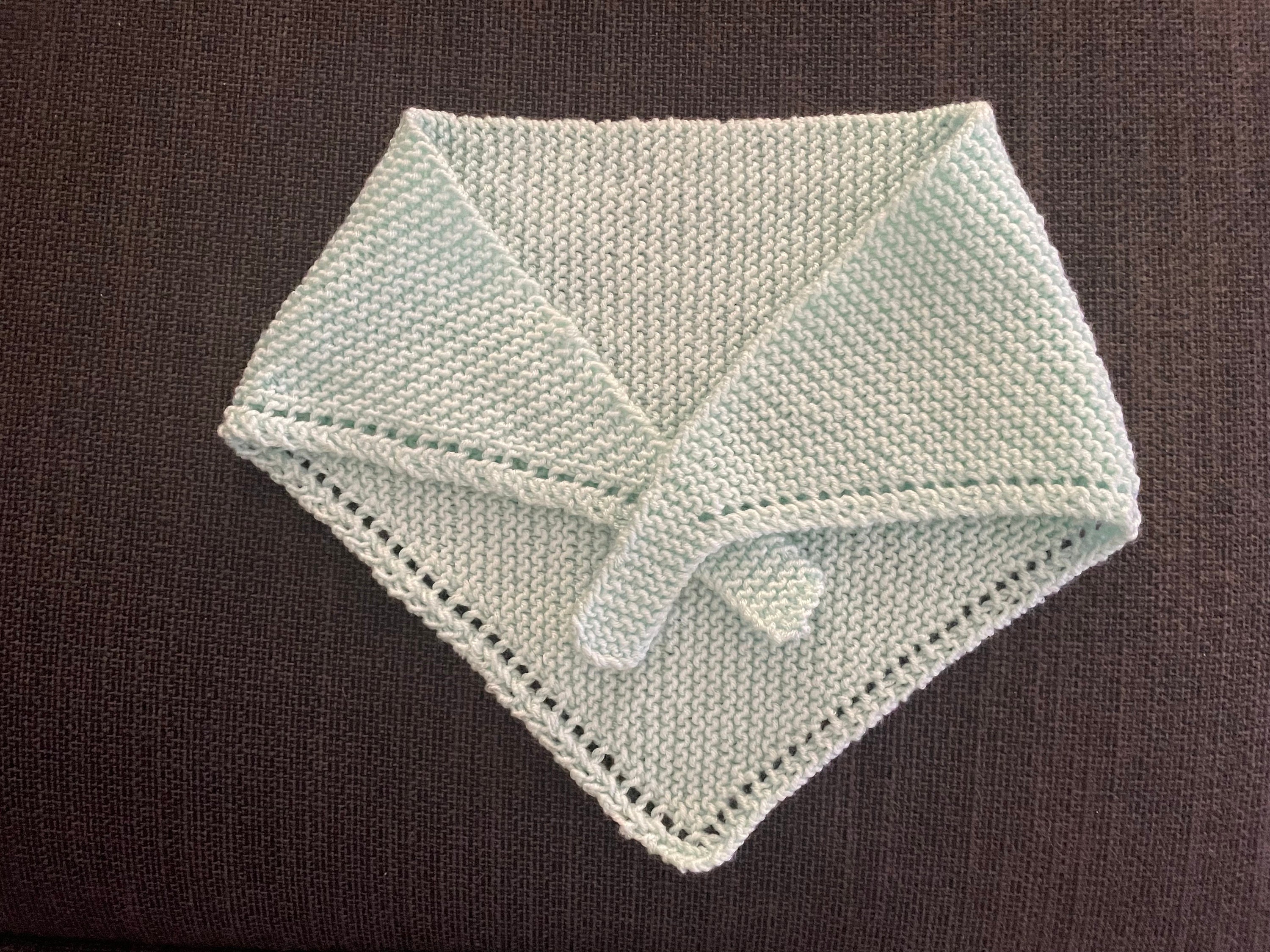 PDF Knitting Pattern - Pet Bandana - Easy Knitting Pattern - Cat & Dog ...