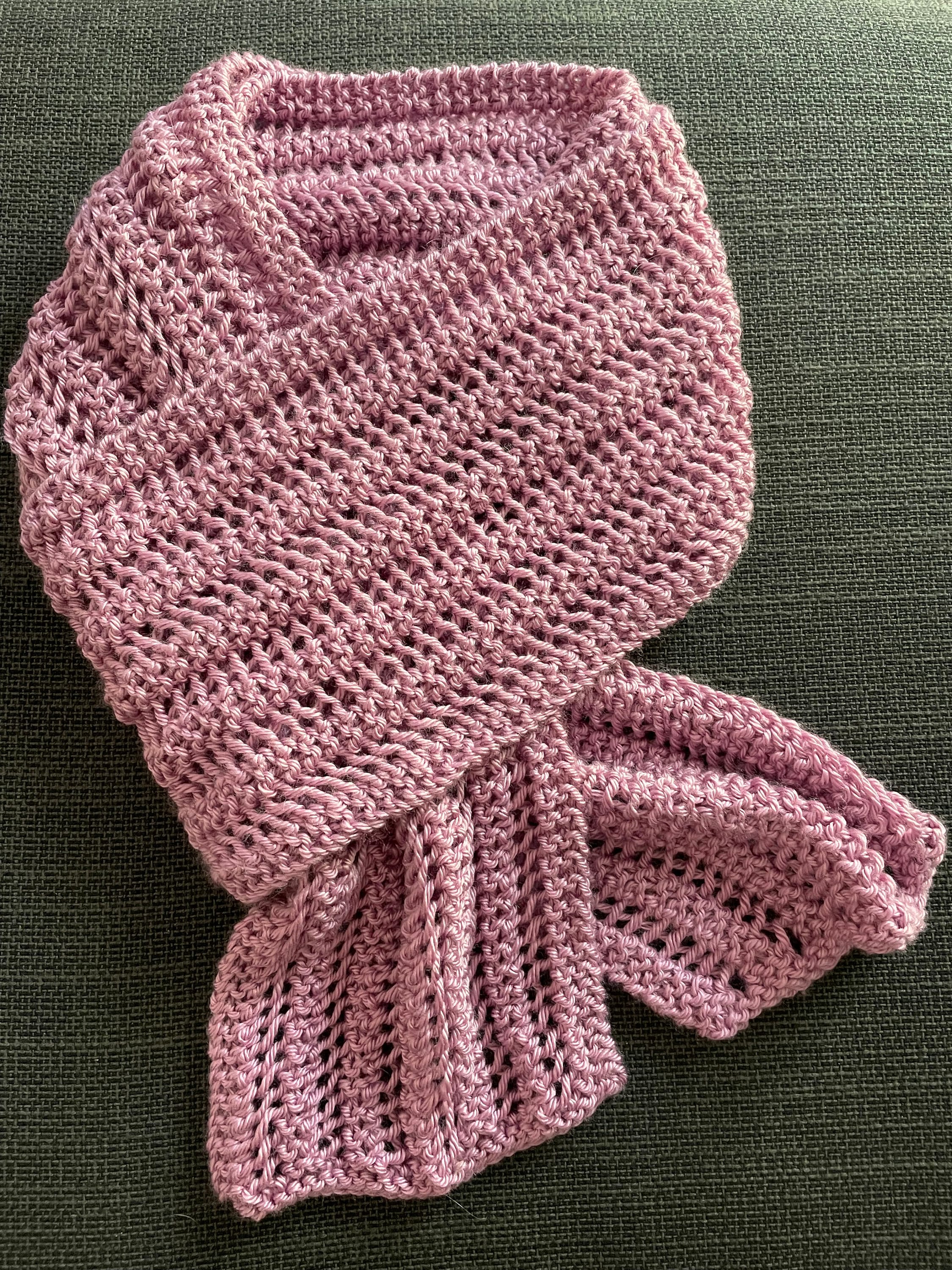 Winter Breeze Scarf - PDF Knitting Pattern - Fully Reversible Pattern ...