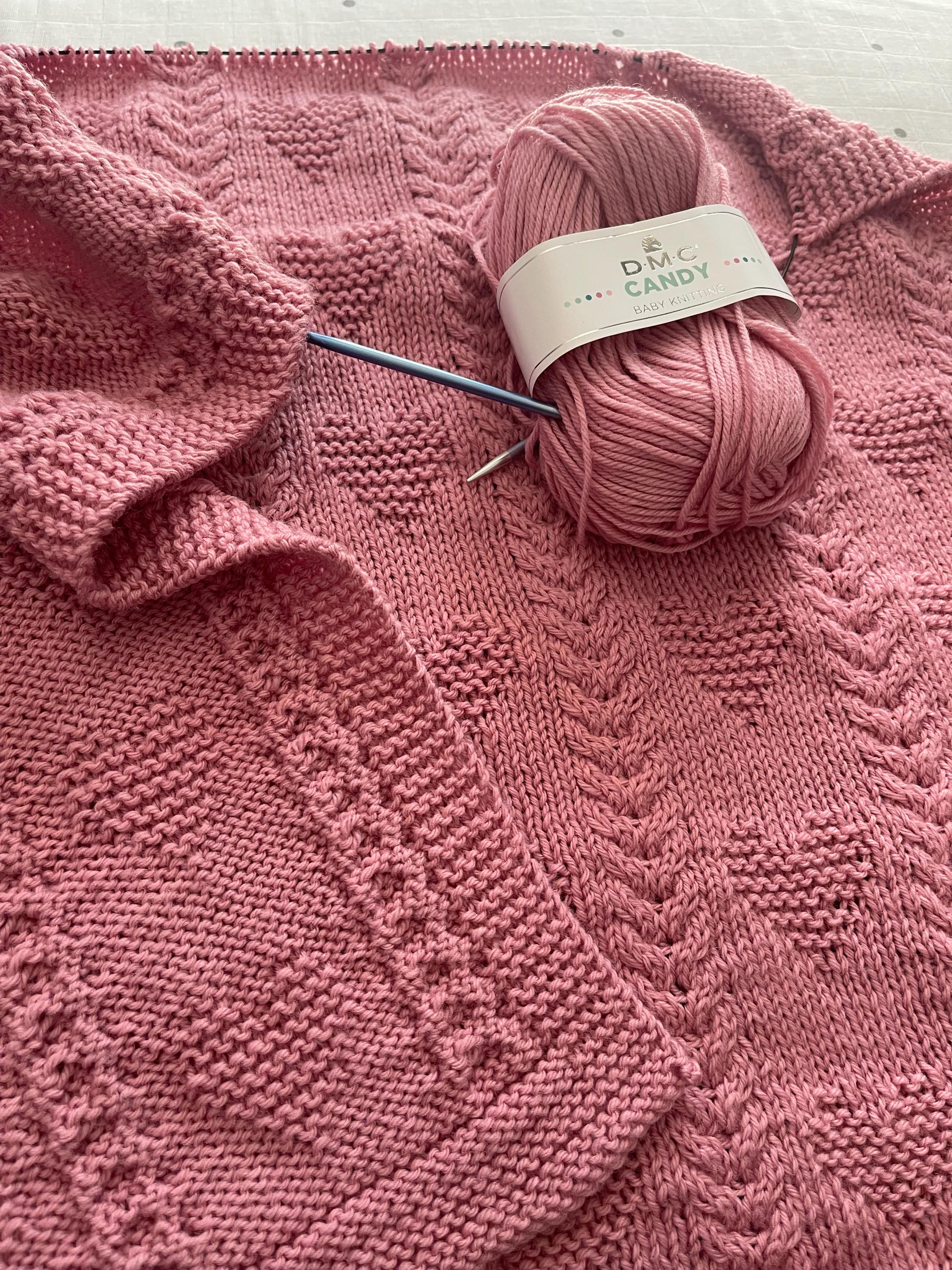 Warming Hearts Cable Knit Blanket Pattern – Adjustable Size (PDF ...
