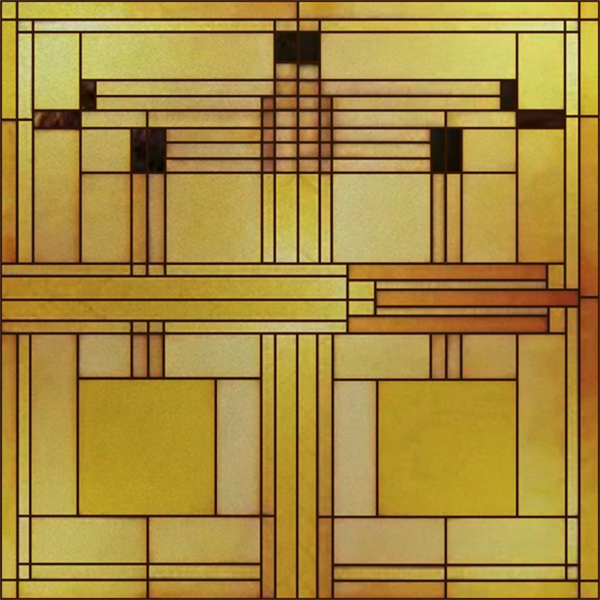Custom Size Window Film Stained Glass Decorative Window Sticker Privacy ...