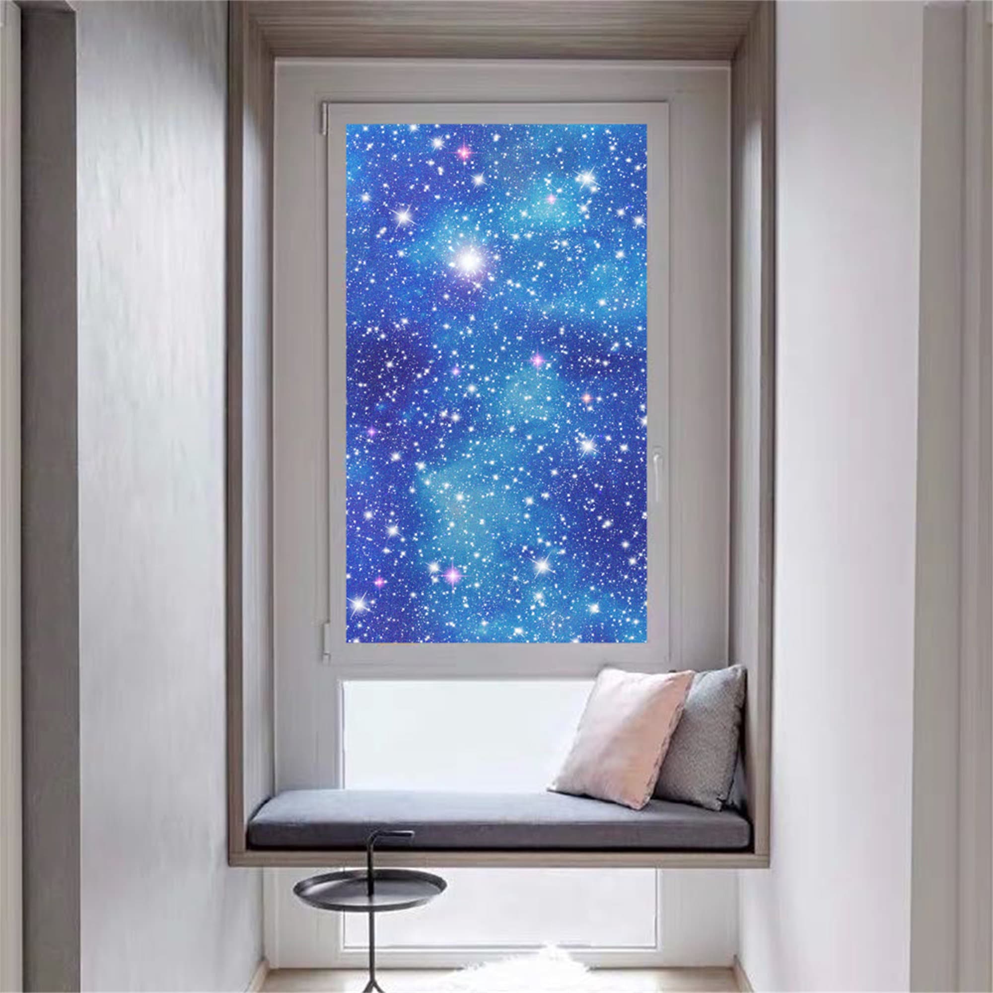 Customized Window Starry Sky Pattern Frosted Glass Privacy - Etsy