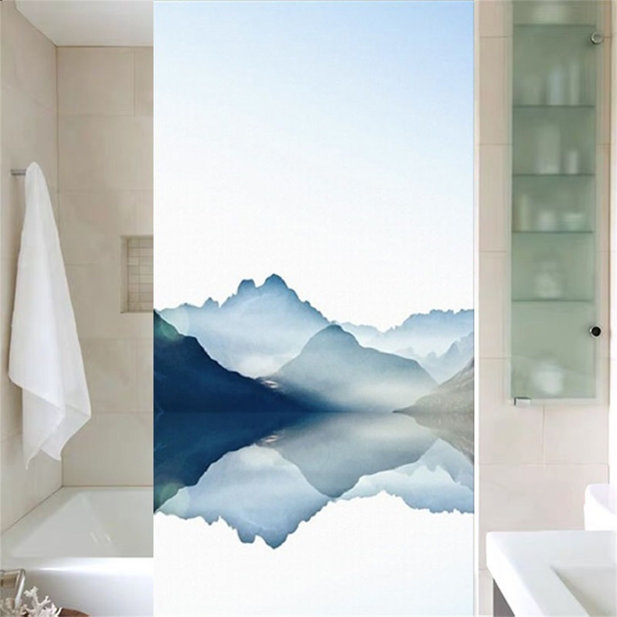 Custom Size Window Films Glass Film Stickers Poster Static Cling ...