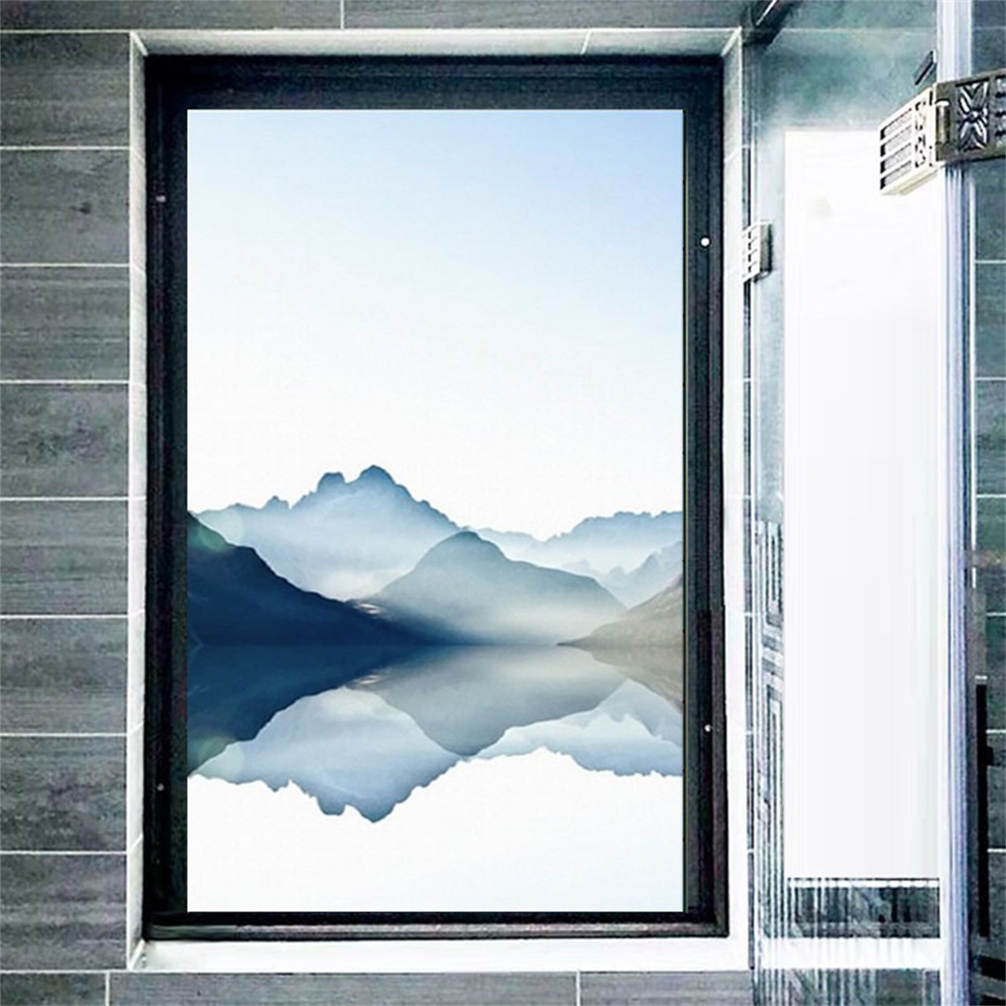 Custom Size Window Films Glass Film Stickers Poster Static Cling ...