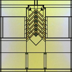 Custom Size Window Film Stained Glass Decorative Window Sticker Privacy ...