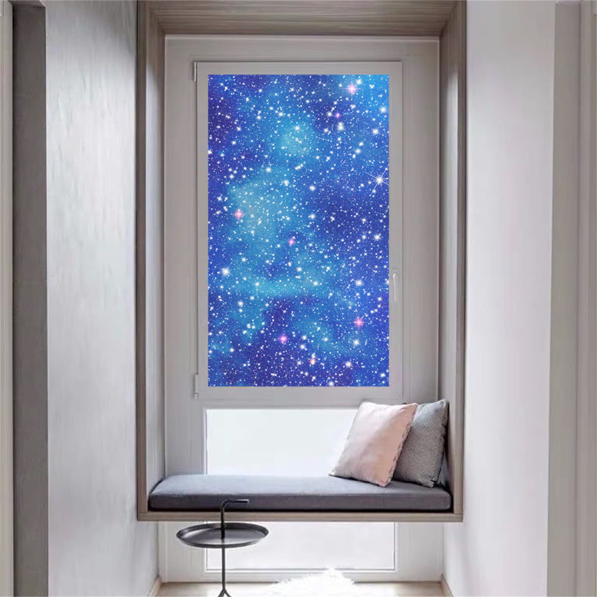 Customized Window Starry Sky Pattern Frosted Glass Privacy - Etsy