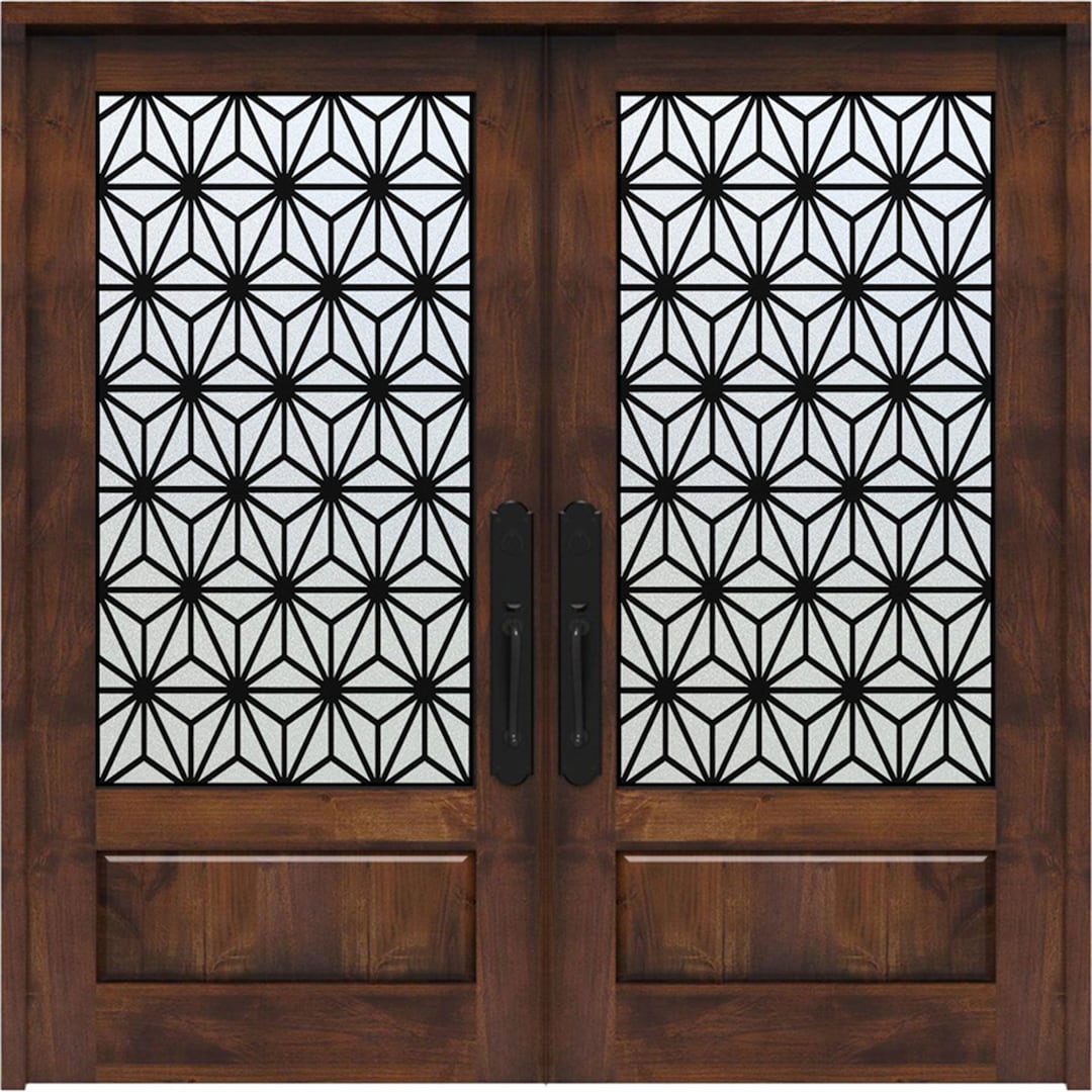Customized Static Cling Privacy Films Window Film Frosted Stained Glass ...