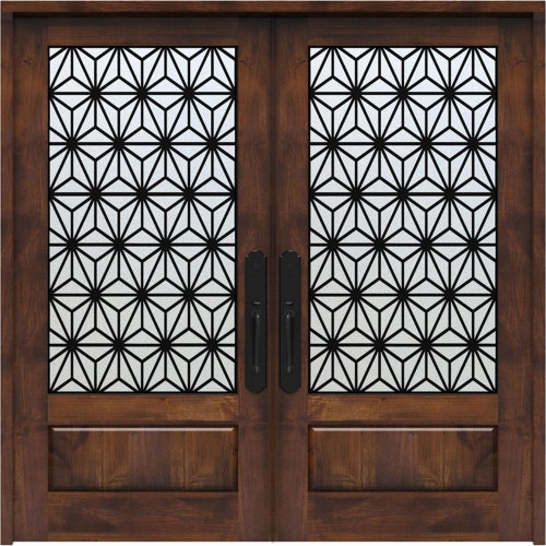 Stained Glass Window Film Privacy Non-adhesive Frosted Static - Etsy