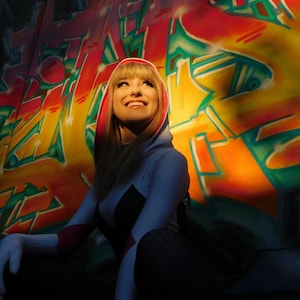 SIGNED 8x12 Ghost Spider Cosplay Print Ashlee Tayla - Etsy