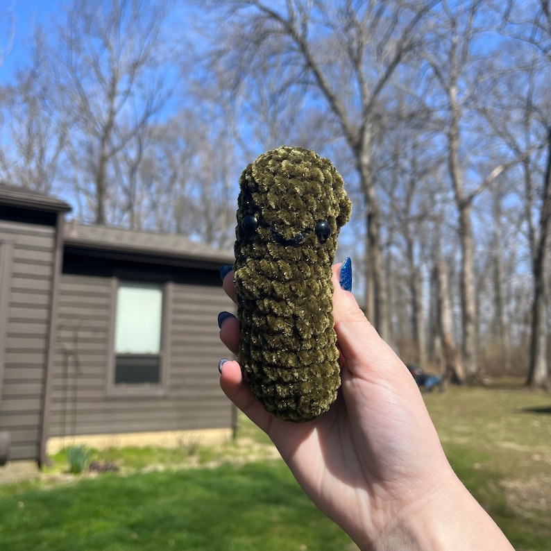 Sparkly Baby Pickle Cute Crochet - Etsy