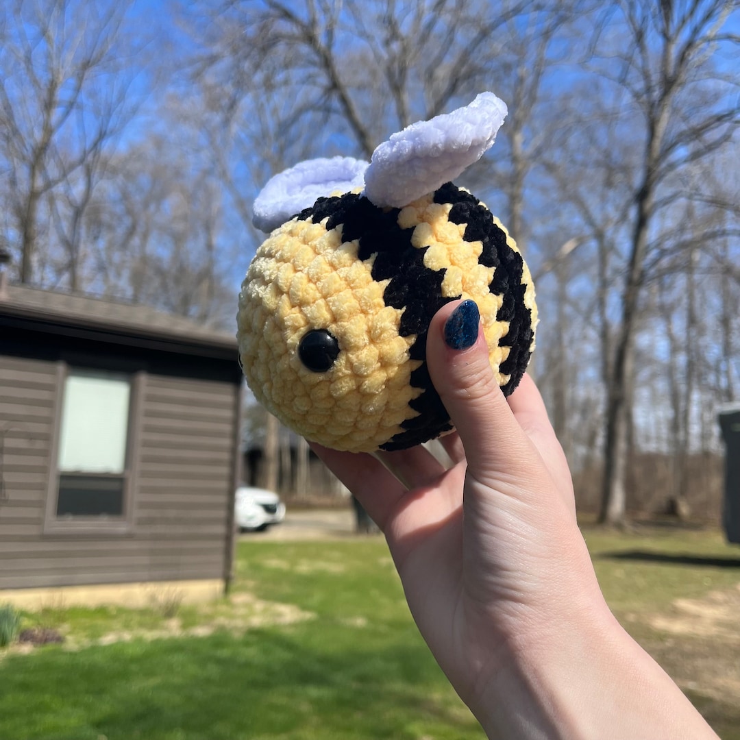 Soft Crochet Bee Gift Squishy Bee - Etsy Canada