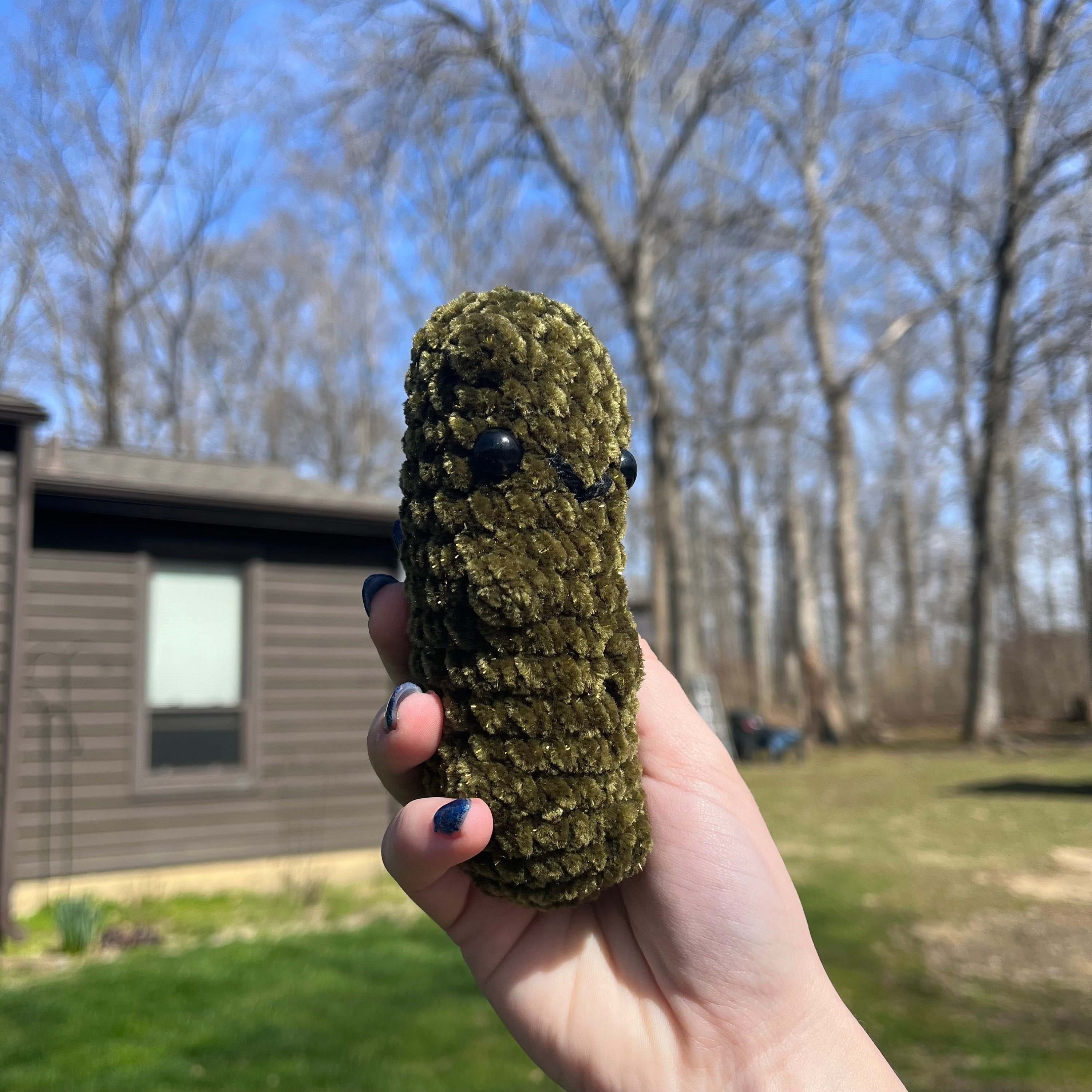 Sparkly Baby Pickle Cute Crochet - Etsy