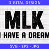 MLK, Martin Luther King Svg, AI, EPS - Etsy