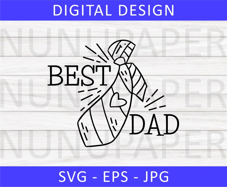 Best Dad SVG Dad Svg Png Father's Day Svg Funny Dad - Etsy