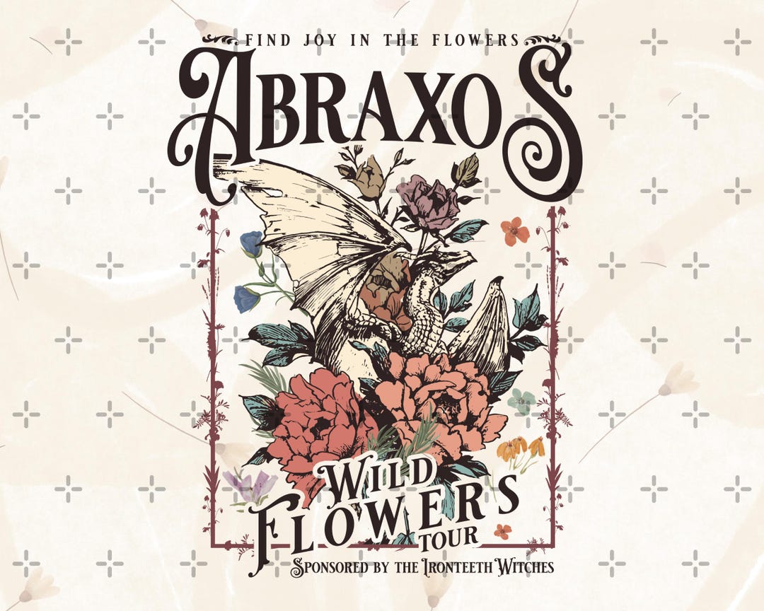 Abraxos Wild Flower Garden Club PNG, Abraxos Gardening, Throne of Glass ...