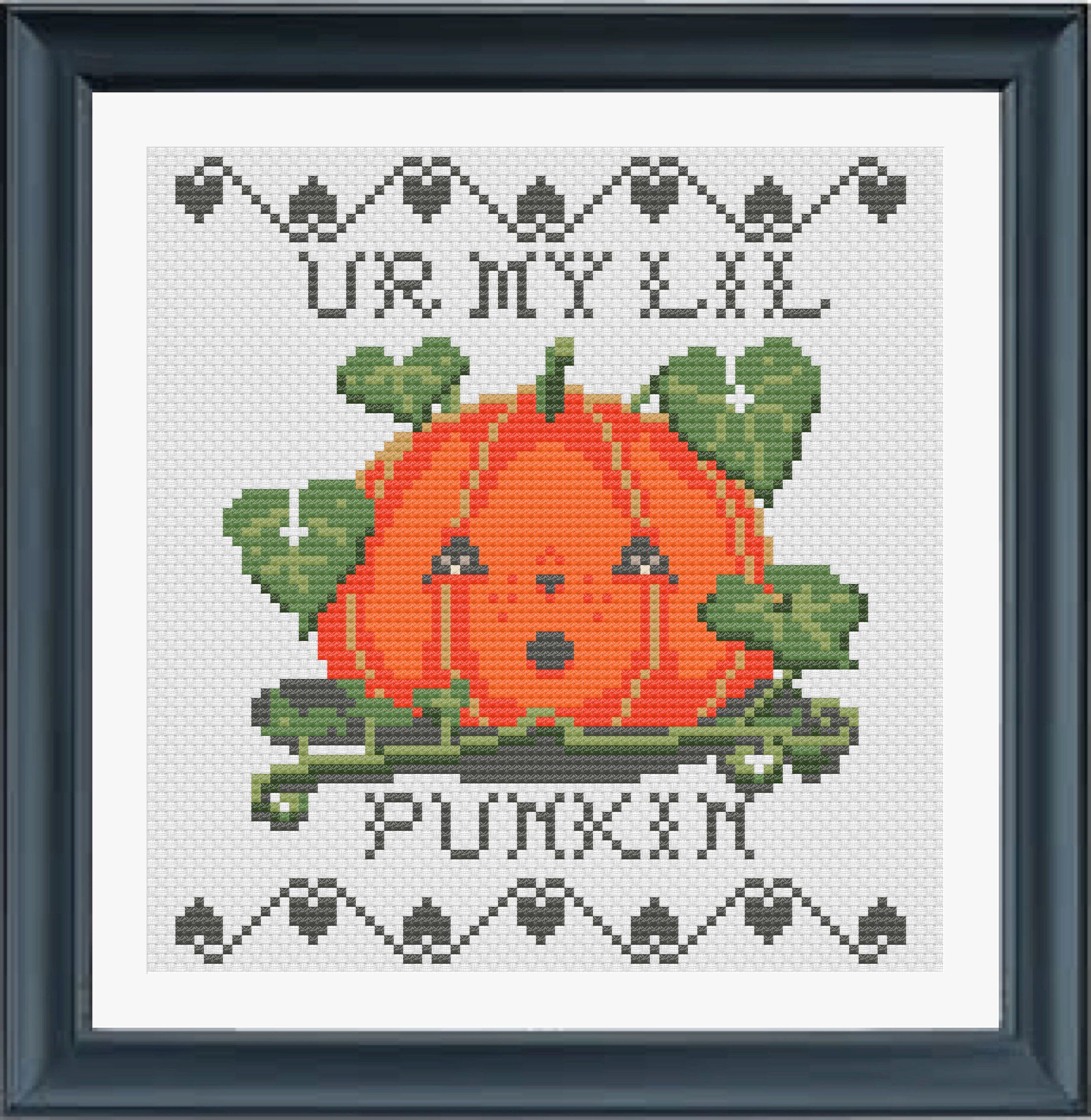 UR My Lil Punkin Instant Download Counted Cross Stitch Pattern - Etsy