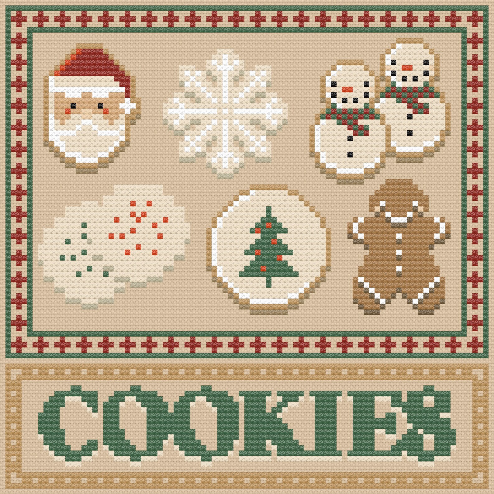 Sugar Cookie Sampler_ PDF Pattern - Etsy