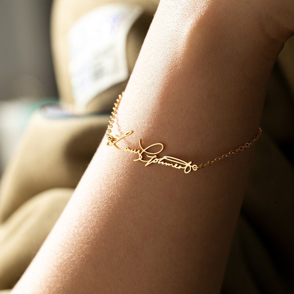 Signature Bracelet - Etsy