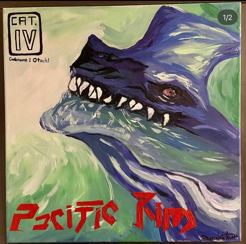 Custom Anime/cartoon Paintings - Etsy