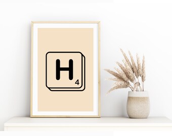 Scrabble Letter H - Etsy