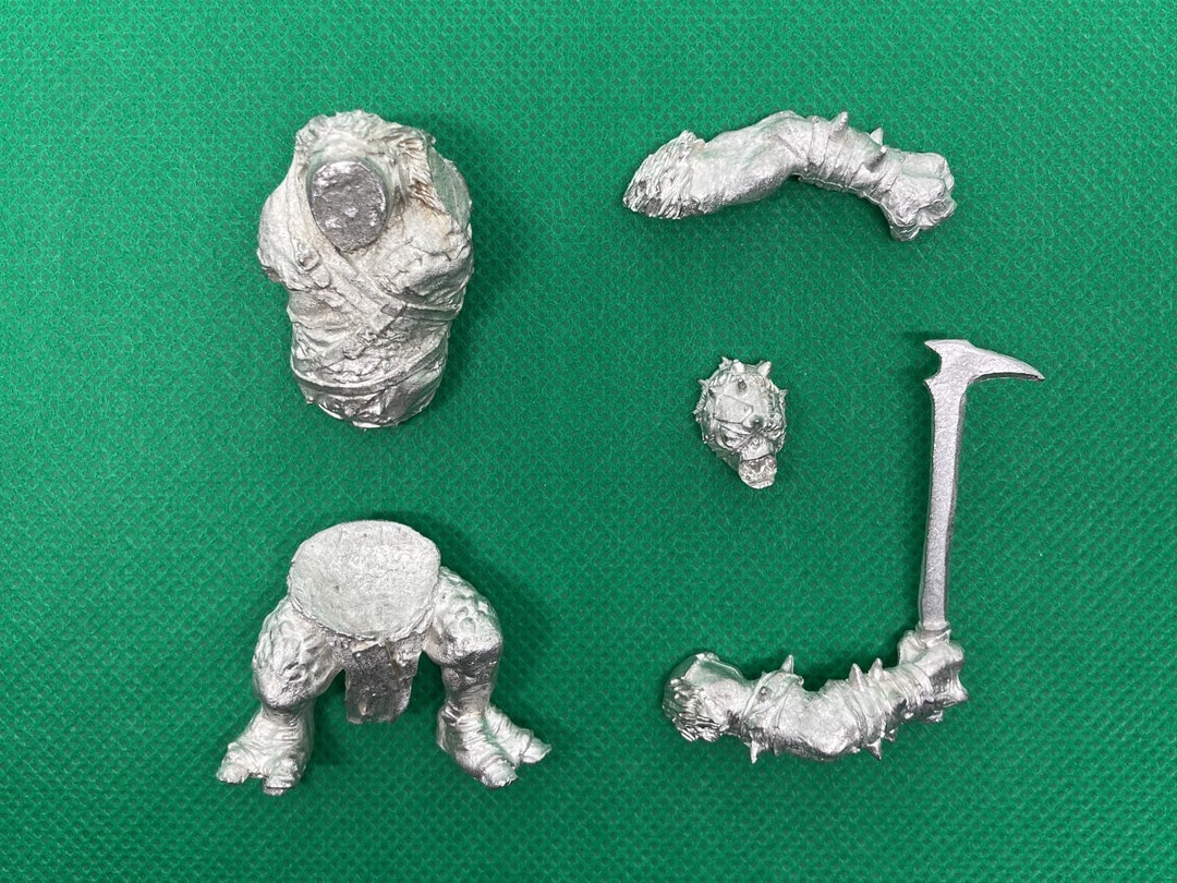 Lord of the Rings LOTR MESBG Hill Troll Chieftain Buhrdur Metal - Etsy