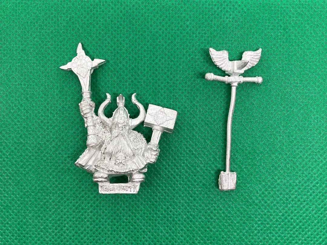Fantasy Dwarfs Dwarf Runelord Kragg the Grim Metal - Etsy