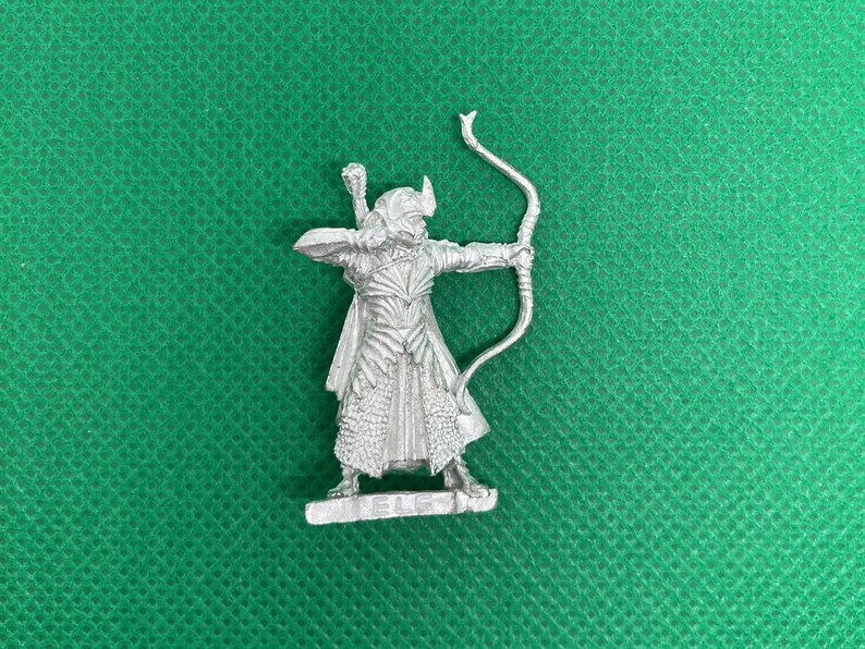Lord of the Rings LOTR MESBG Galadhrim Elves With Bows Pose 1 Metal - Etsy