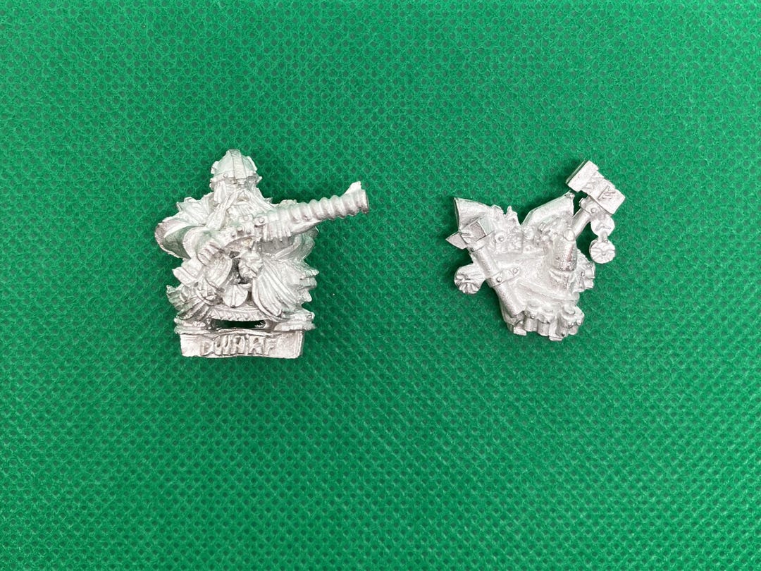 Fantasy Dwarfs Dwarf Master Engineer With Handgun Metal - Etsy