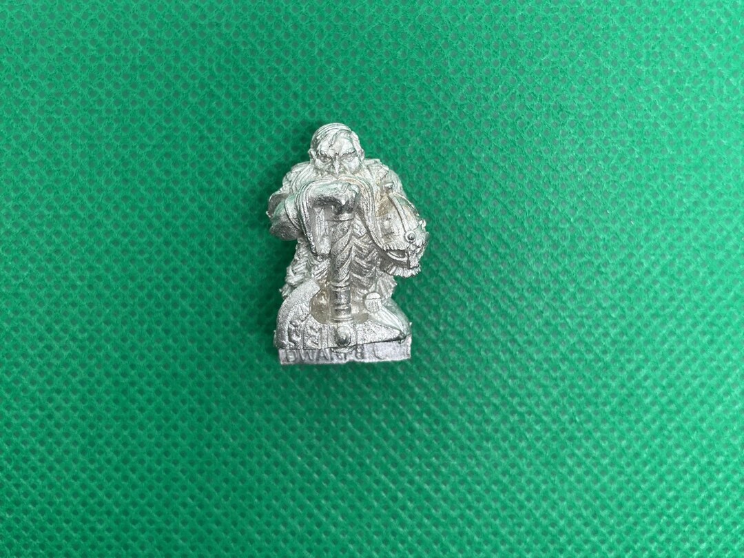 Fantasy Dwarfs Dwarf Lord With Great Weapon Metal - Etsy