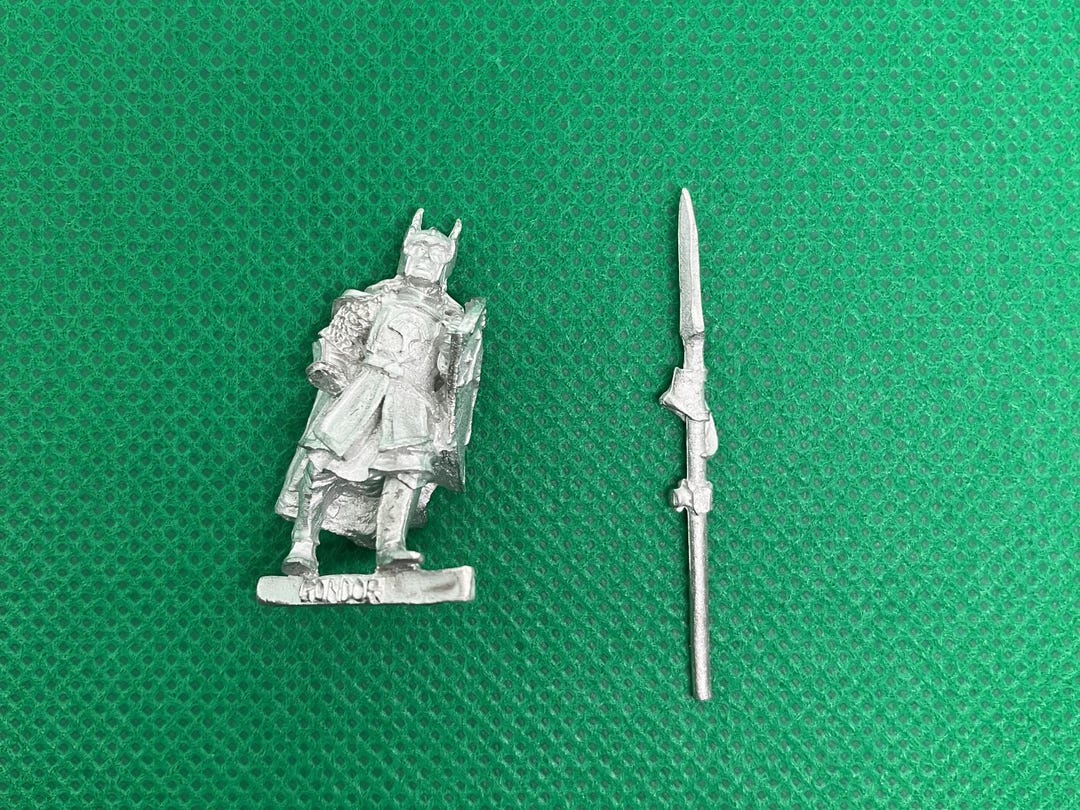 Lord of the Rings LOTR MESBG Warrior of Numenor With Spear Pose 1 Metal ...