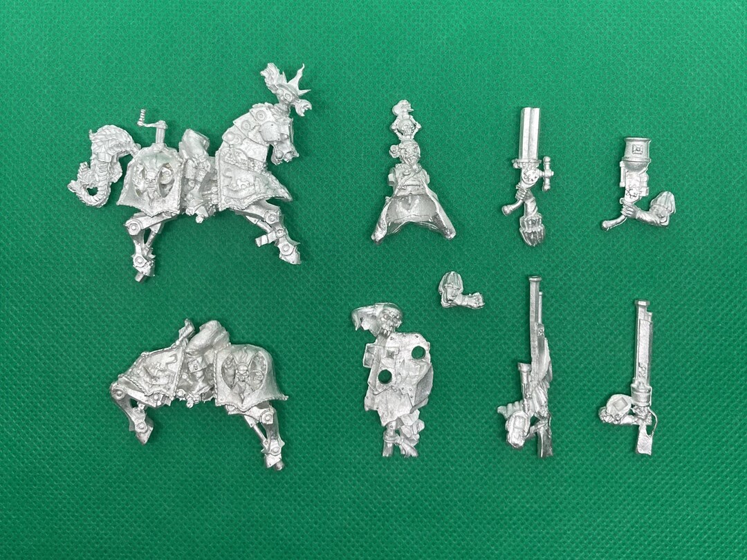 Fantasy Empire Master Engineer on Mechanical Steed Metal - Etsy