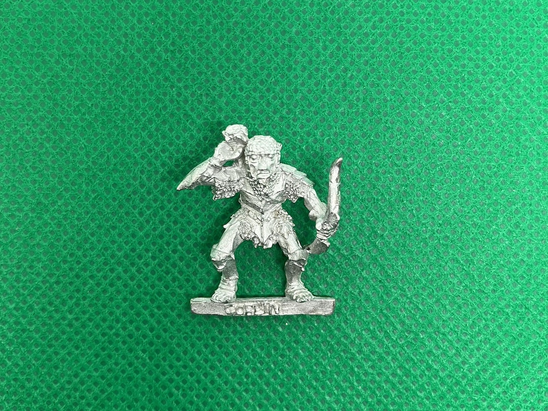 Lord of the Rings LOTR MESBG Moria Armoured Goblin Bowmen Pose 2 Metal ...