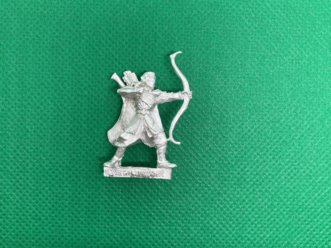 Lord of the Rings LOTR MESBG Lothlorien Elf Bowmen Pose 4 Metal - Etsy