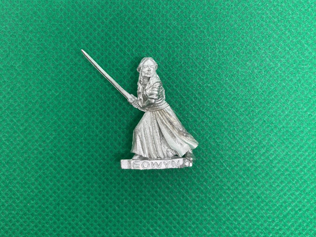 Lord of the Rings LOTR MESBG Eowyn heroes of Helm's Deep Metal - Etsy