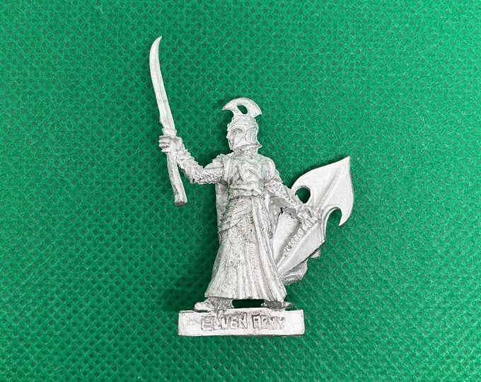 Lord of the Rings LOTR MESBG High Elf Captain Metal - Etsy