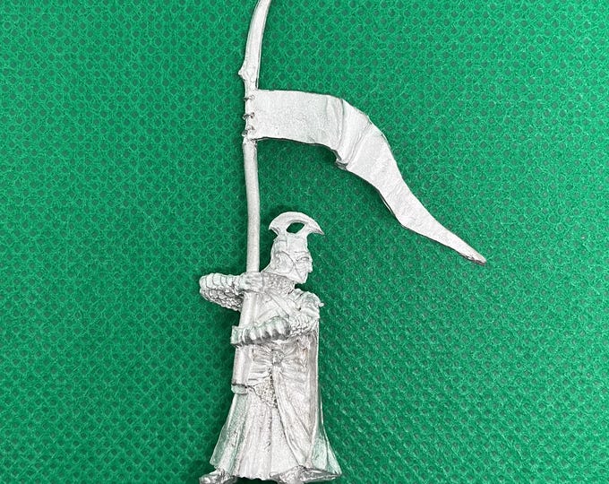 Lord of the Rings LOTR MESBG High Elf Banner Bearer Metal - Etsy