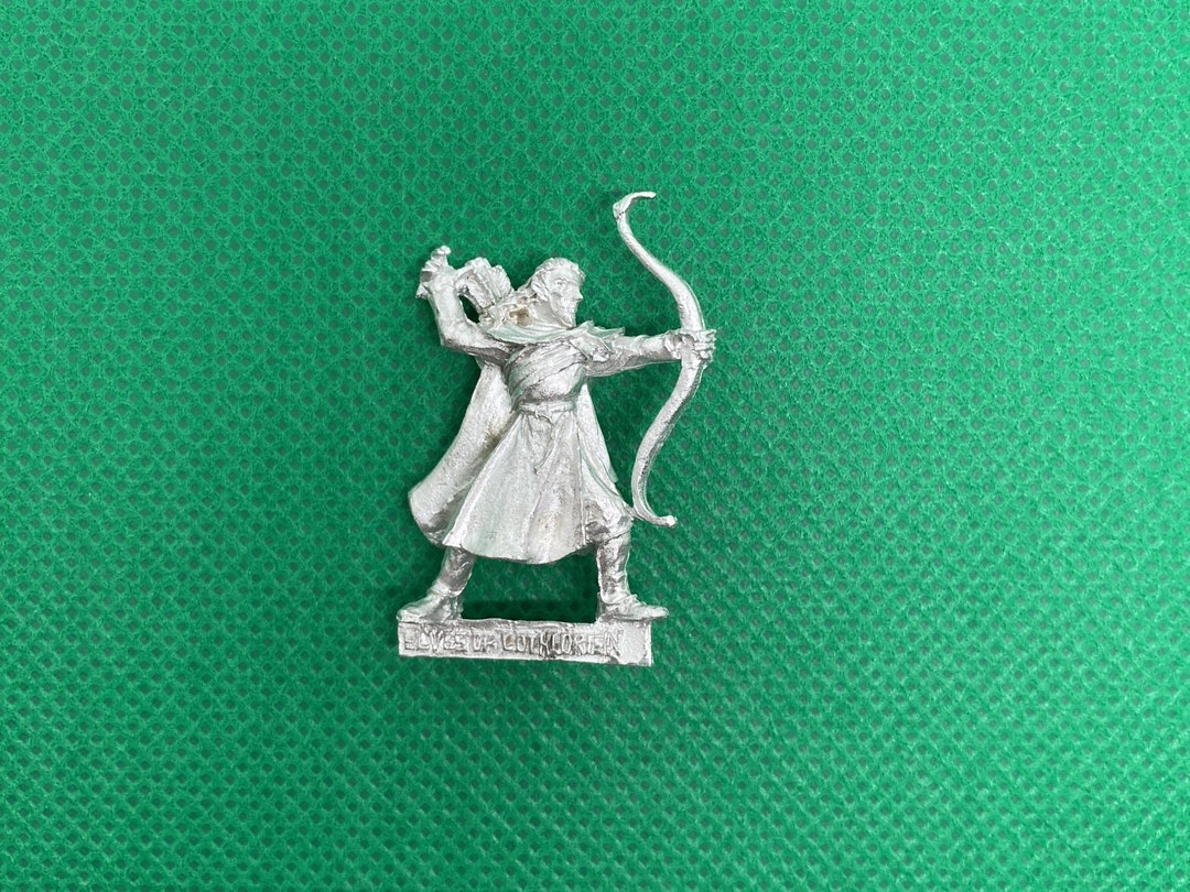 Lord of the Rings LOTR MESBG Lothlorien Elf Bowmen Pose 2 Metal - Etsy