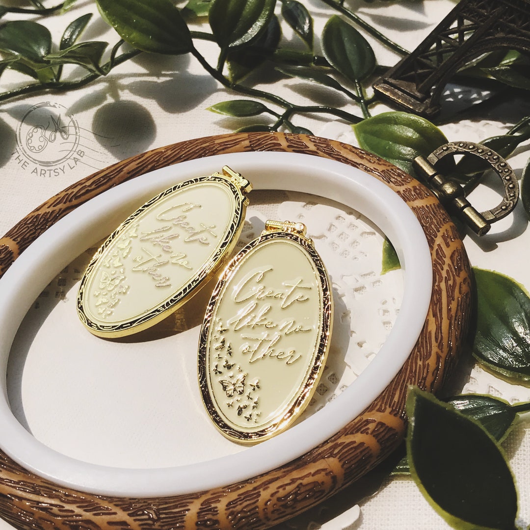 LIMITED STOCKS: Lepidopterist Embroidery Hoop Journal Clip - Etsy