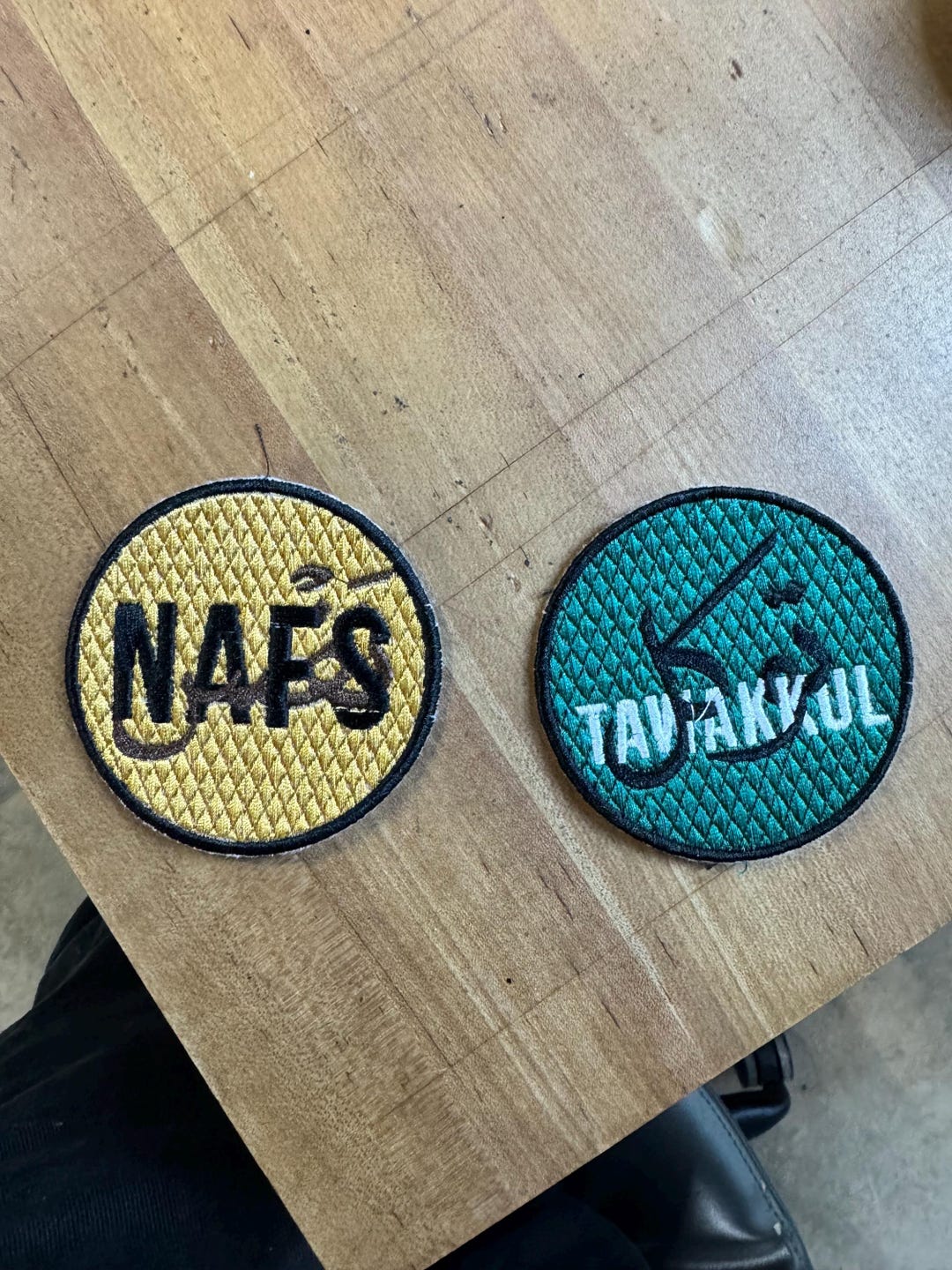 Tawakkul Patch – 3" Circular Embroidered Patch With Arabic Calligraphy ...