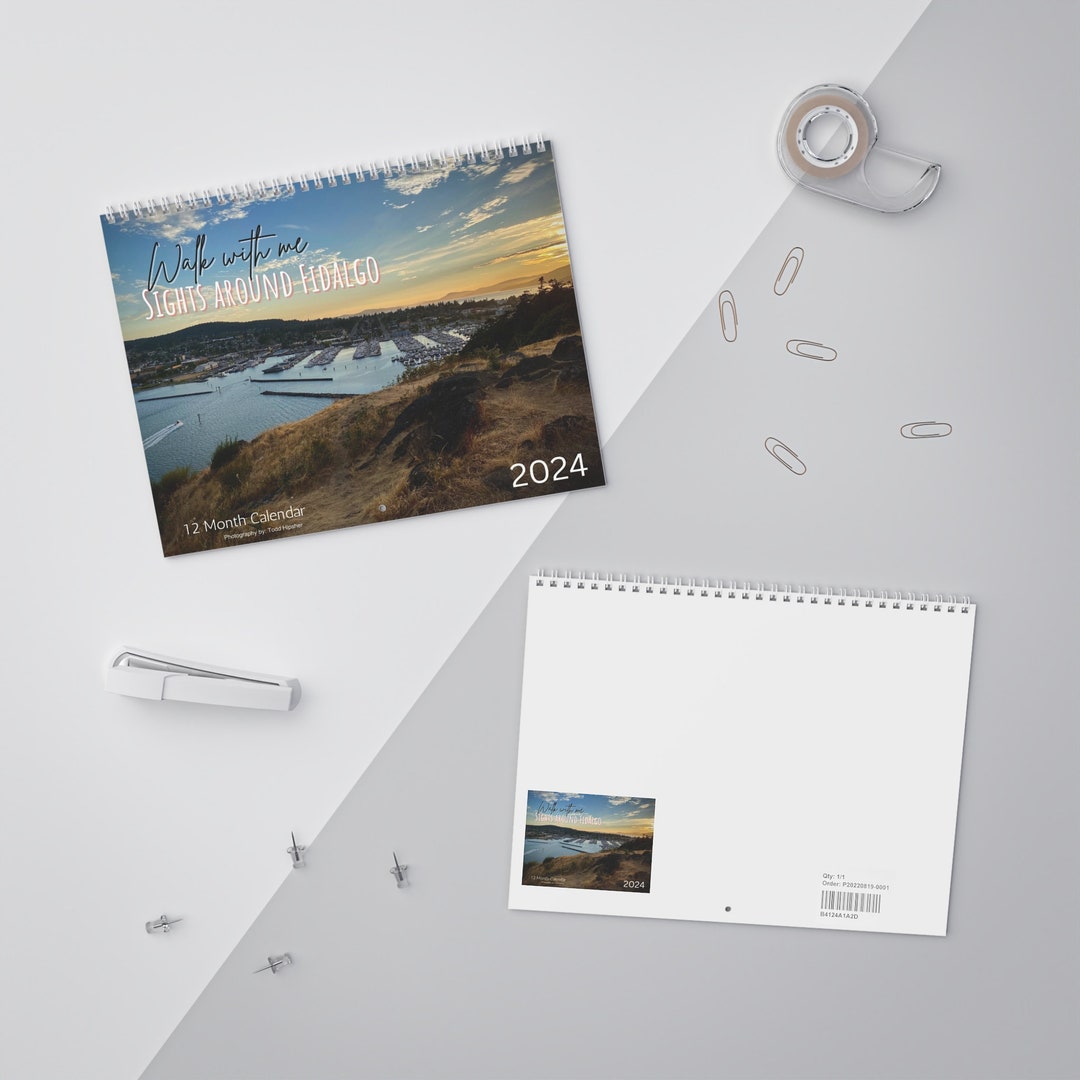 Sights Around Fidalgo Wall Calendar 2024 - Etsy