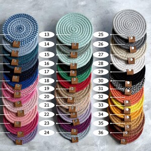 5-6 Mm Braided Cotton Craft Rope for Macrame, Decorative Rope for ...