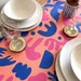 Matisse Table Runner | Abstract Shape Table Decoration | Dining Table ...